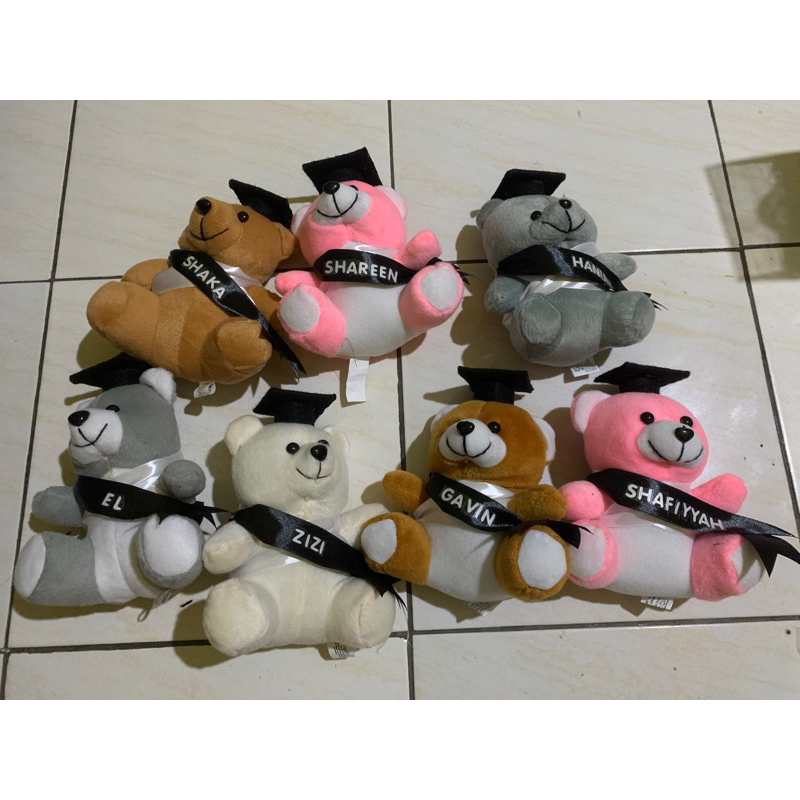 Jual Boneka Toga Boneka wisuda (bisa custom nama) | Shopee Indonesia
