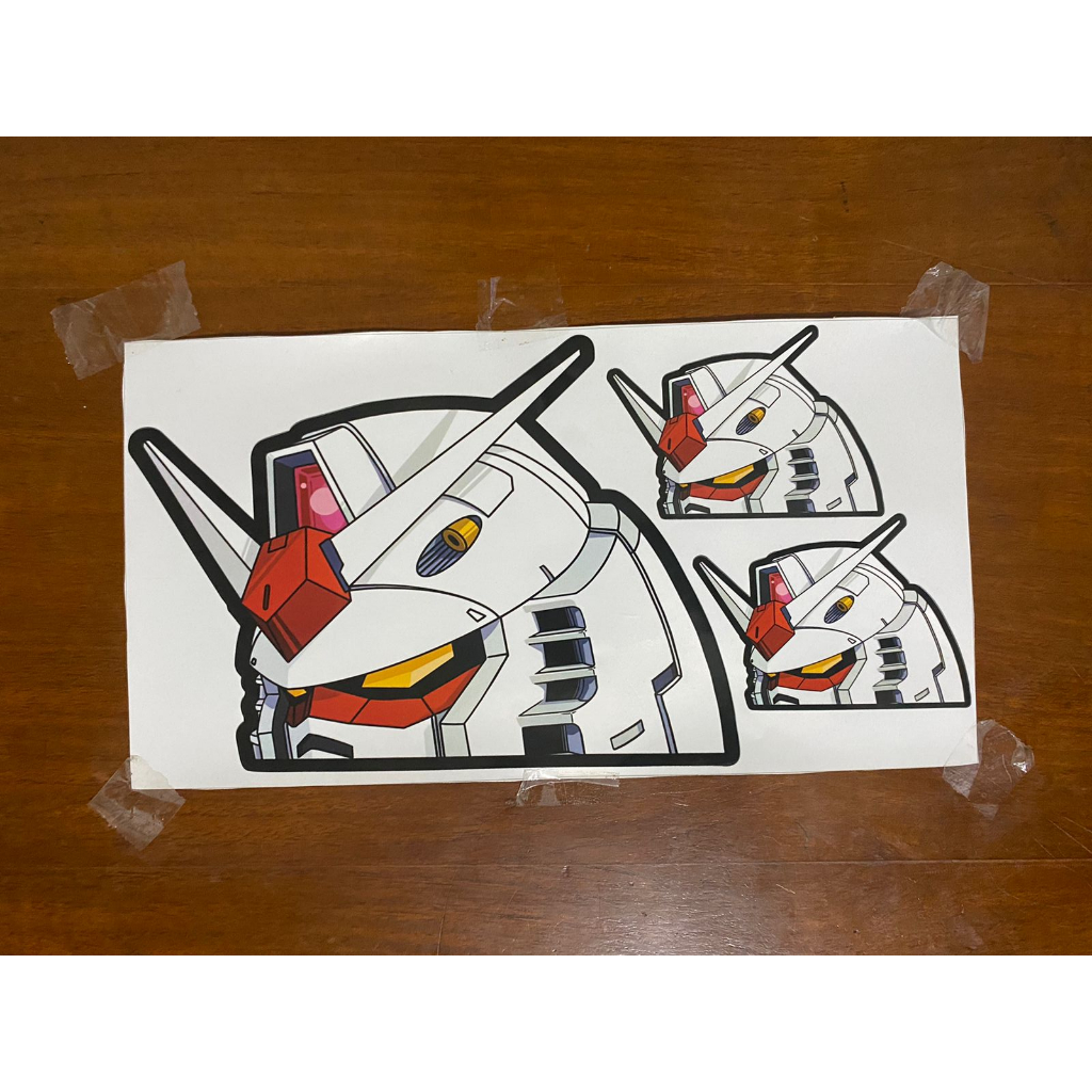 Jual STICKER PACK GUNDAM STICKER ANIME STIKER MOTOR STICKER AESTHETIC ...