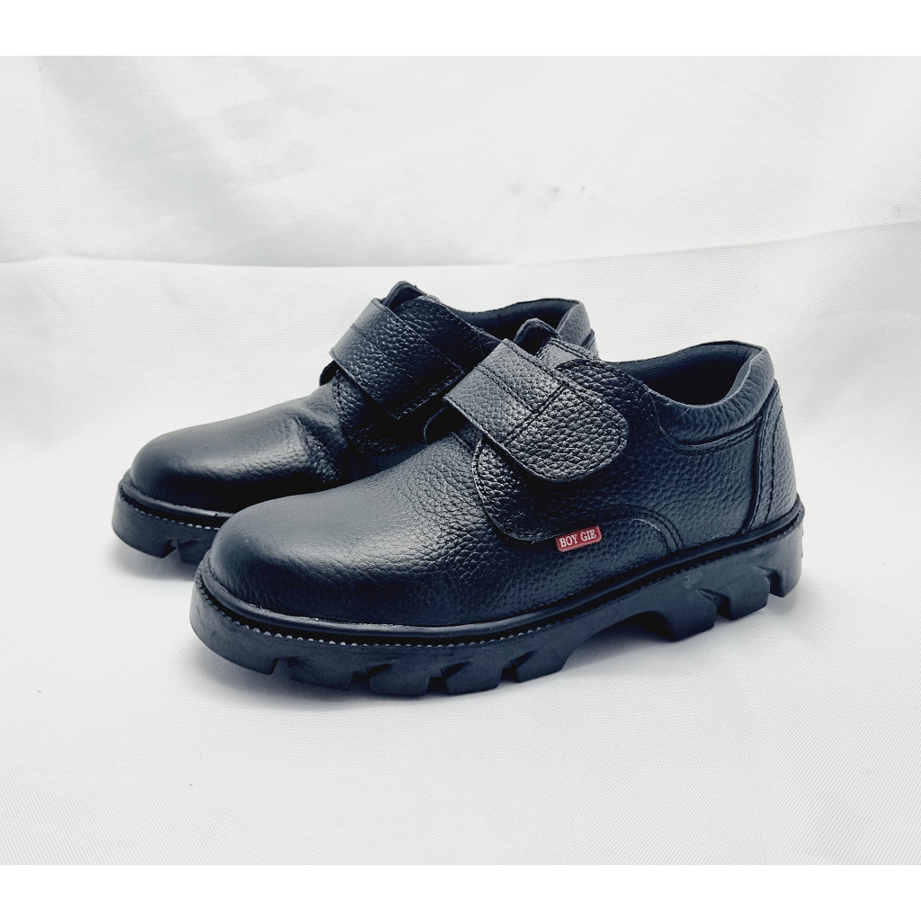 Jual Sepatu Safety Model Perekat Velcro B335 Kulit Sapi Tahan Minyak ...