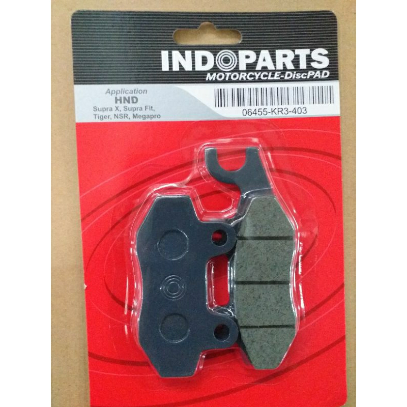 Jual Kampas Rem Depan Supra X, Supra Fit, Tiger, Megapro INDOPARTS Kode ...