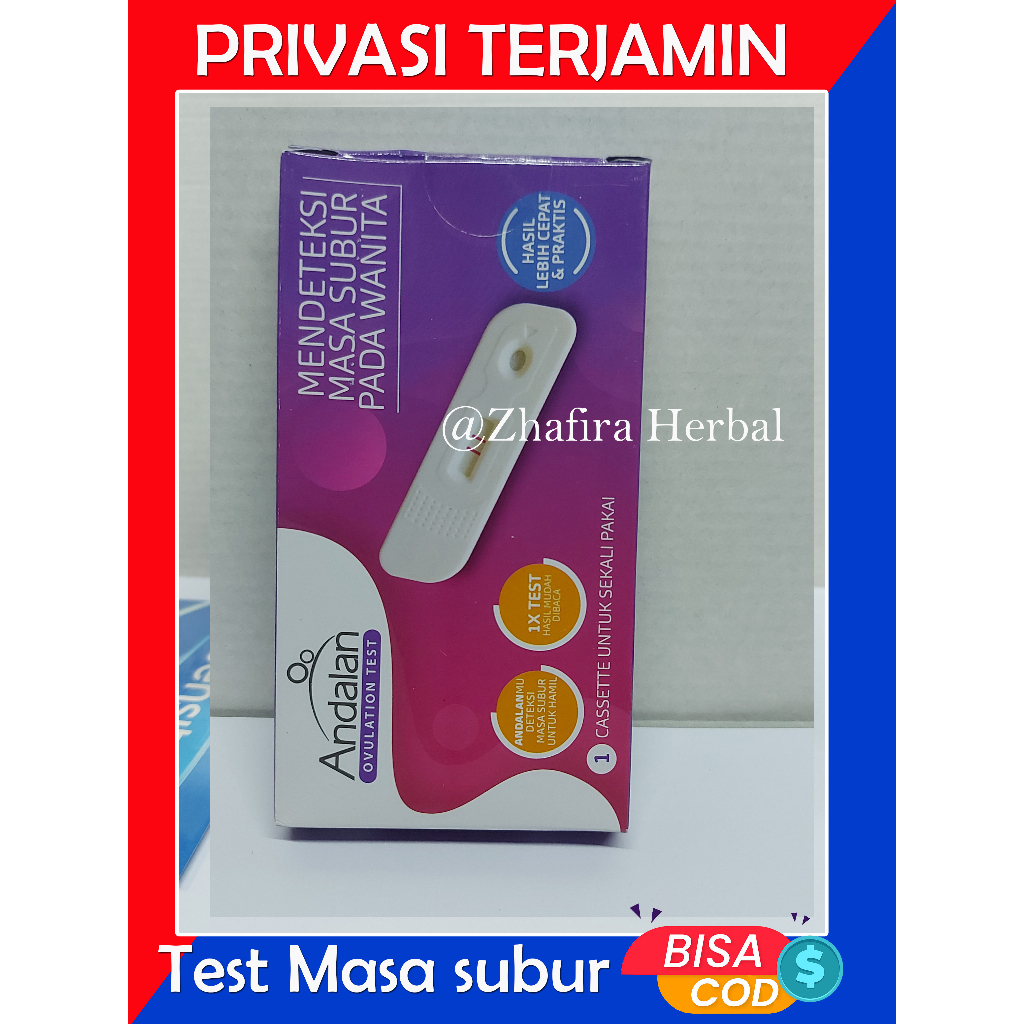Jual Andalan TEST MASA SUBUR / Andalan Tes Kesuburan / Andalan Deteksi ...