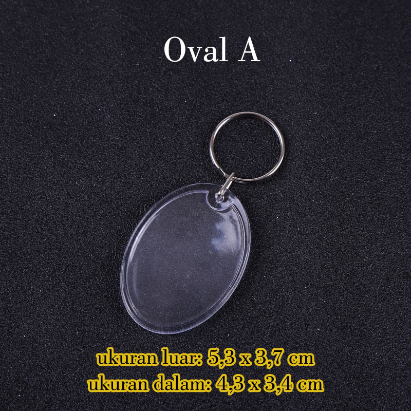 Jual 1 pcs Gantungan Kunci Akrilik Insert Paper Photo Keychain | Shopee ...