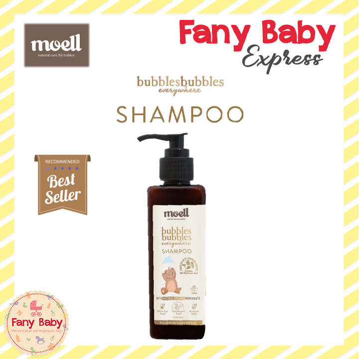 Jual MOELL BUBBLES BUBBLES EVERYWHERE SHAMPOO 185GR | Shopee Indonesia