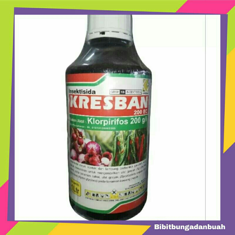 Jual Insektisida Pemabsi Hama KRESBAN 200 EC ISI 1 Liter | Shopee Indonesia