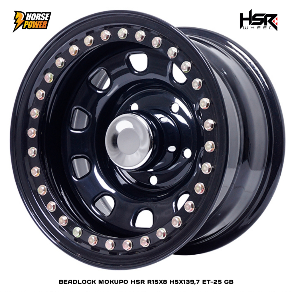 Jual Velg Beadlock Ring 15 Lebar 8 Inch - Hsr Beadlock Mokupo R15 ...