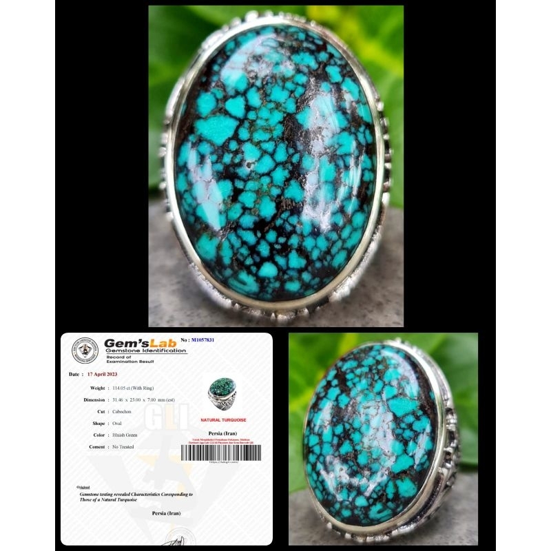 Jual BATU AKIK BLUE PERSIA IRAN KELAS KONTES JUARA | Shopee Indonesia