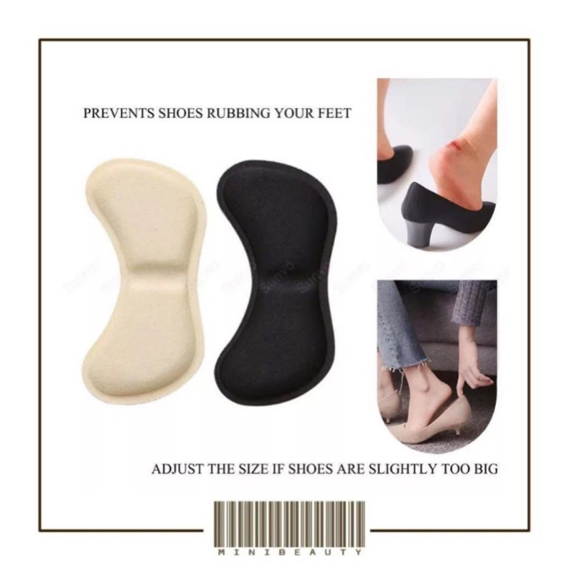 Jual insole sepatu wanita kebesaran alas sepatu tumit anti lecet sol ...