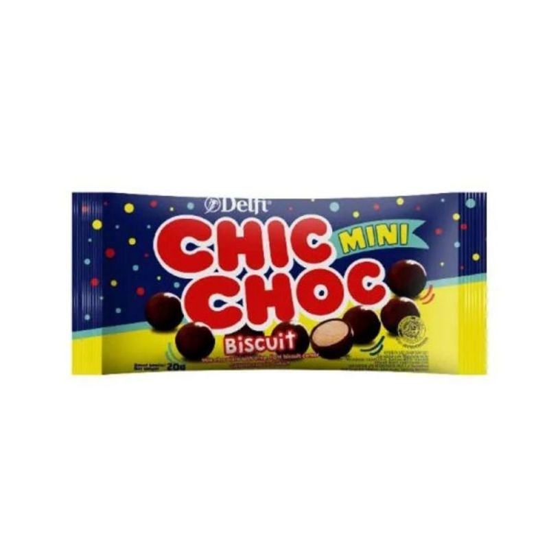 Jual DELFI CHIC CHOC MINI 20 gram Biskuit Cokelat | Shopee Indonesia