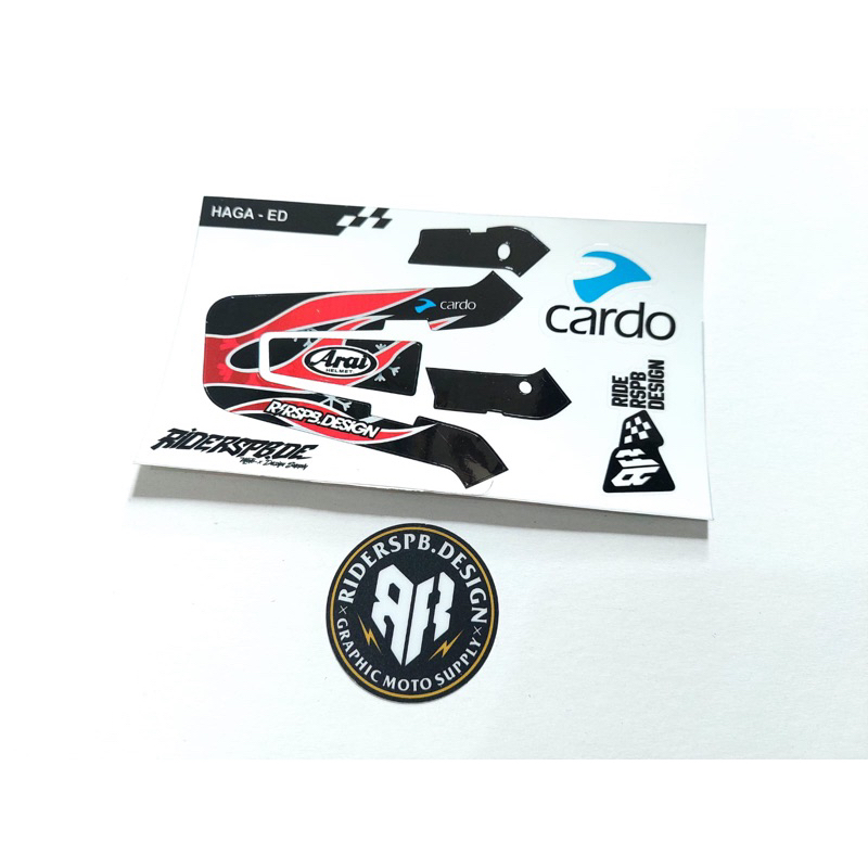 Jual HAGA ED - STICKER DECAL SKIN COVER GARSKIN INTERCOM PACTALK EDGE ...