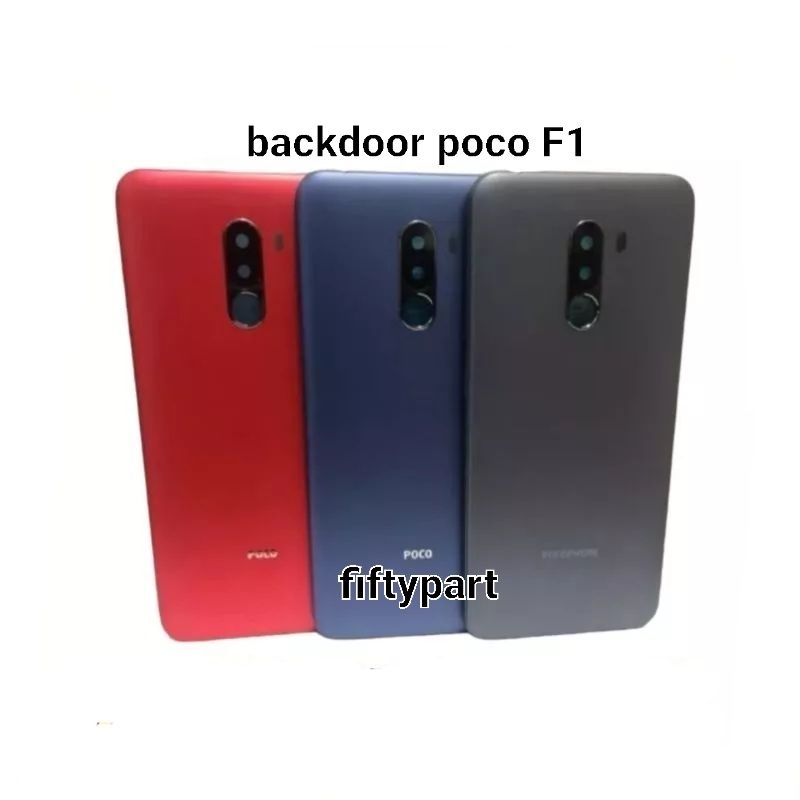 Jual BACKDOOR BACK TUTUP KESING BELAKANG POCOPHONE POCO F1 ORIGINAL ...
