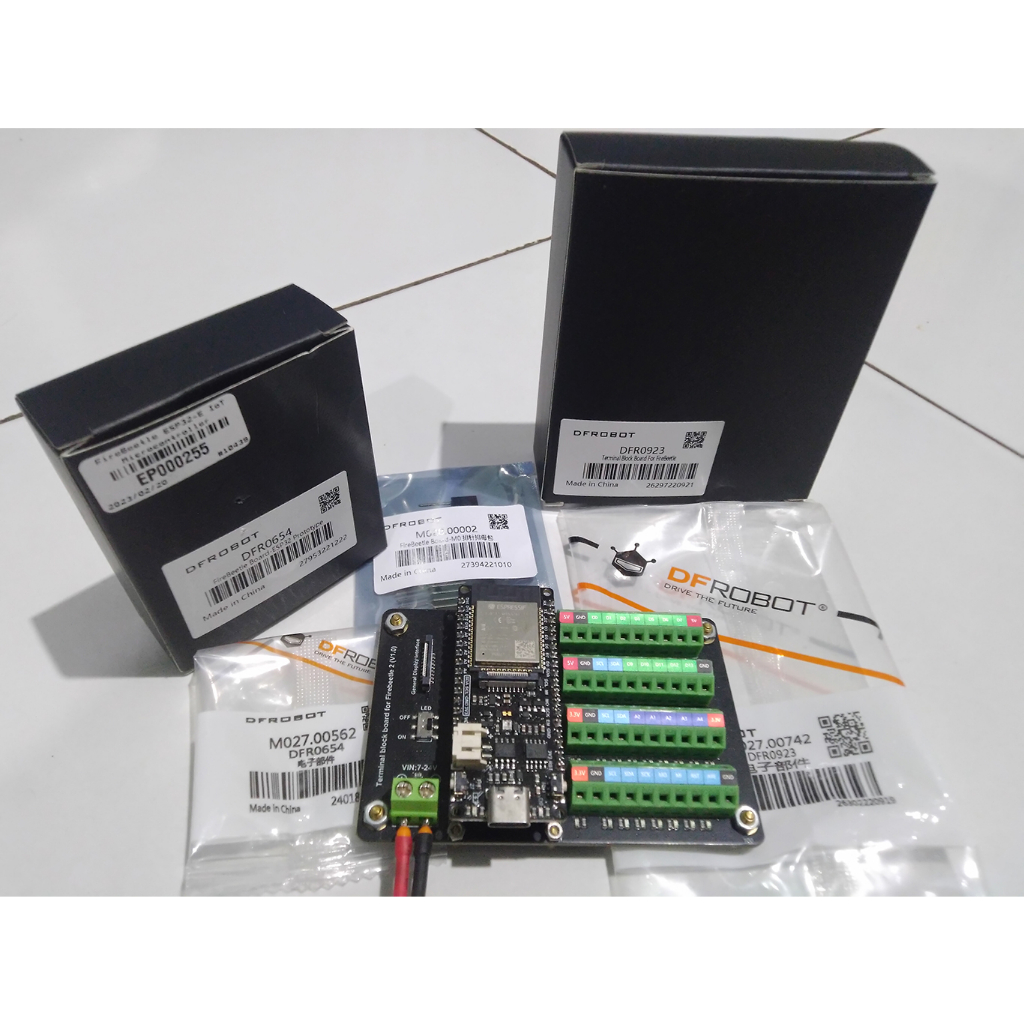 Jual Original Paket Dfrobot Firebeetle 2 Esp32 E And Terminal Block Board Shopee Indonesia 4320