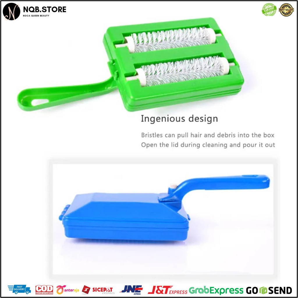 Jual NQB - Sikat Roll Ajaib 2in1 Alat Pembersih Kotoran Debu Bulu Sofa ...