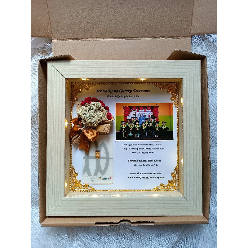 Jual Frame 3D ukuran 20 x 20 Cm | Shopee Indonesia