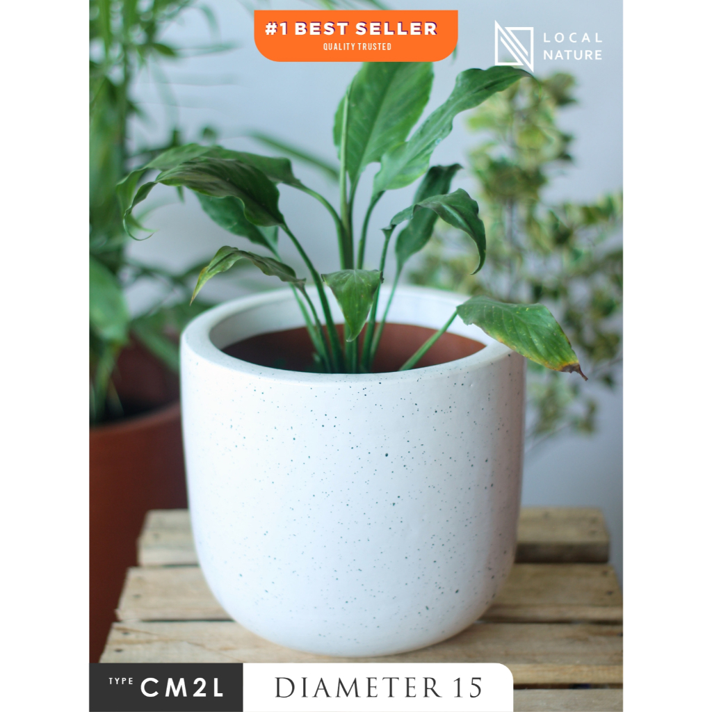 Jual (CM2L) Pot Bunga | Pot Aesthetic | Pot Tanaman | Pot Keramik | Pot ...