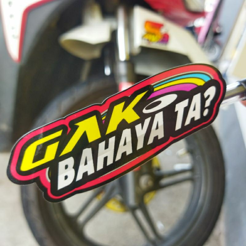Jual Stiker Gak Bahaya ta | Shopee Indonesia