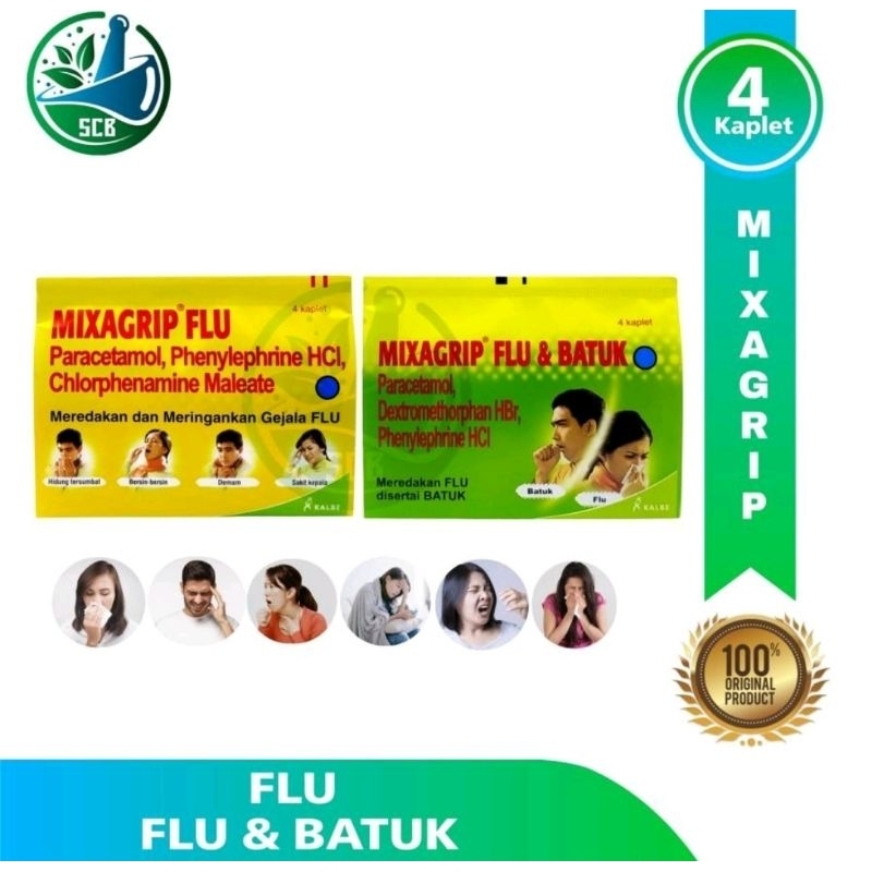 Jual Mixagrip Flu - Flu & Batuk All Varian | Shopee Indonesia