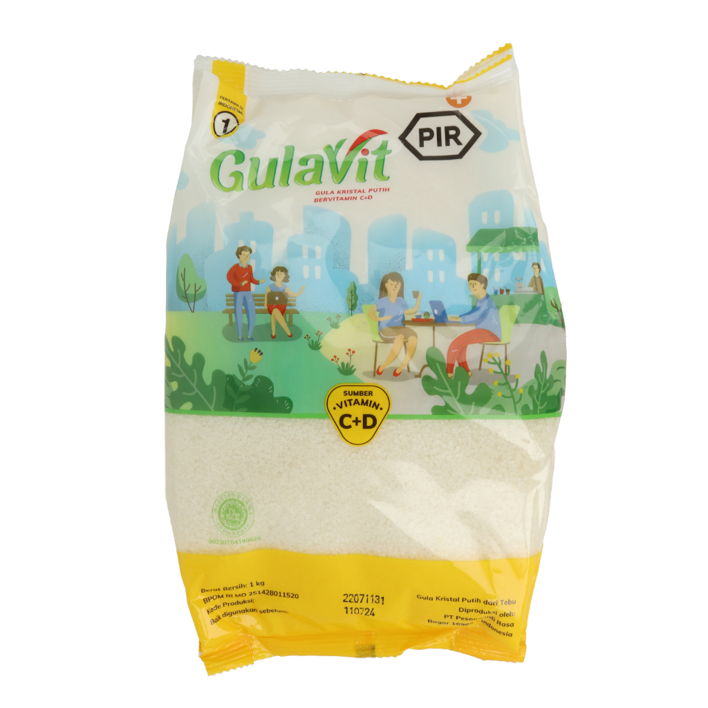 Jual Gula pasir Gulavit Ukuran Kemasan 1 kg | Shopee Indonesia