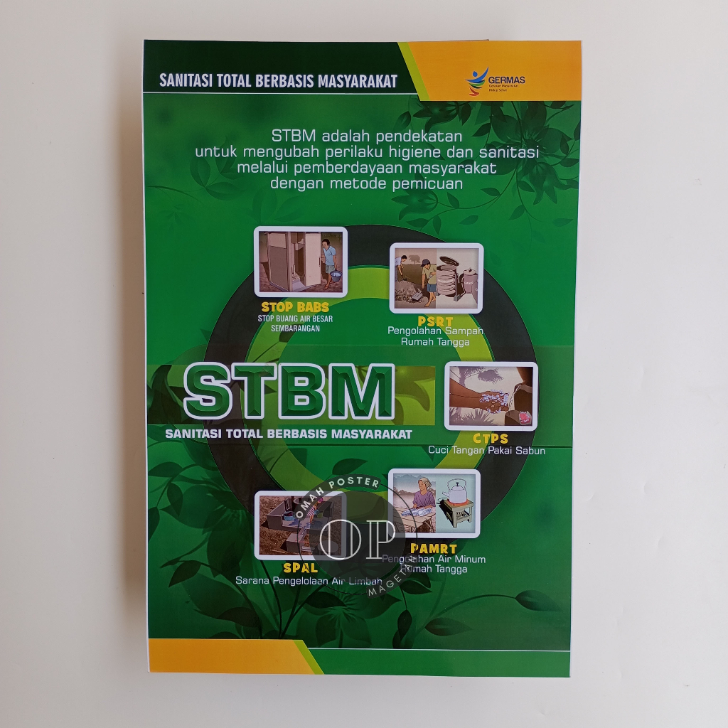 Jual Poster Pilar STBM - Sanitasi Total Berbasis Masyarakat - STBM ...