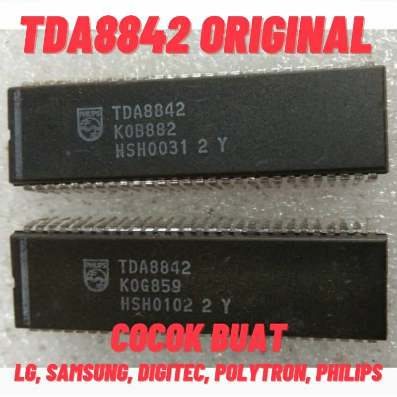 Jual IC TDA8842 TDA 8842 ORIGINAL BARU | Shopee Indonesia