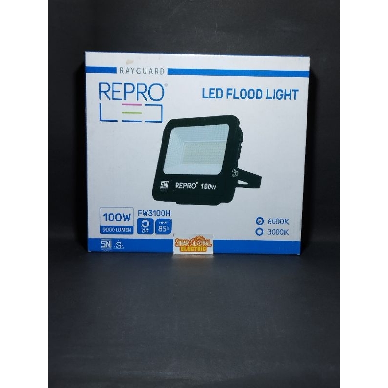 Jual Lampu sorot REPRO 100 Watt / Led flood light - PUTIH | Shopee ...