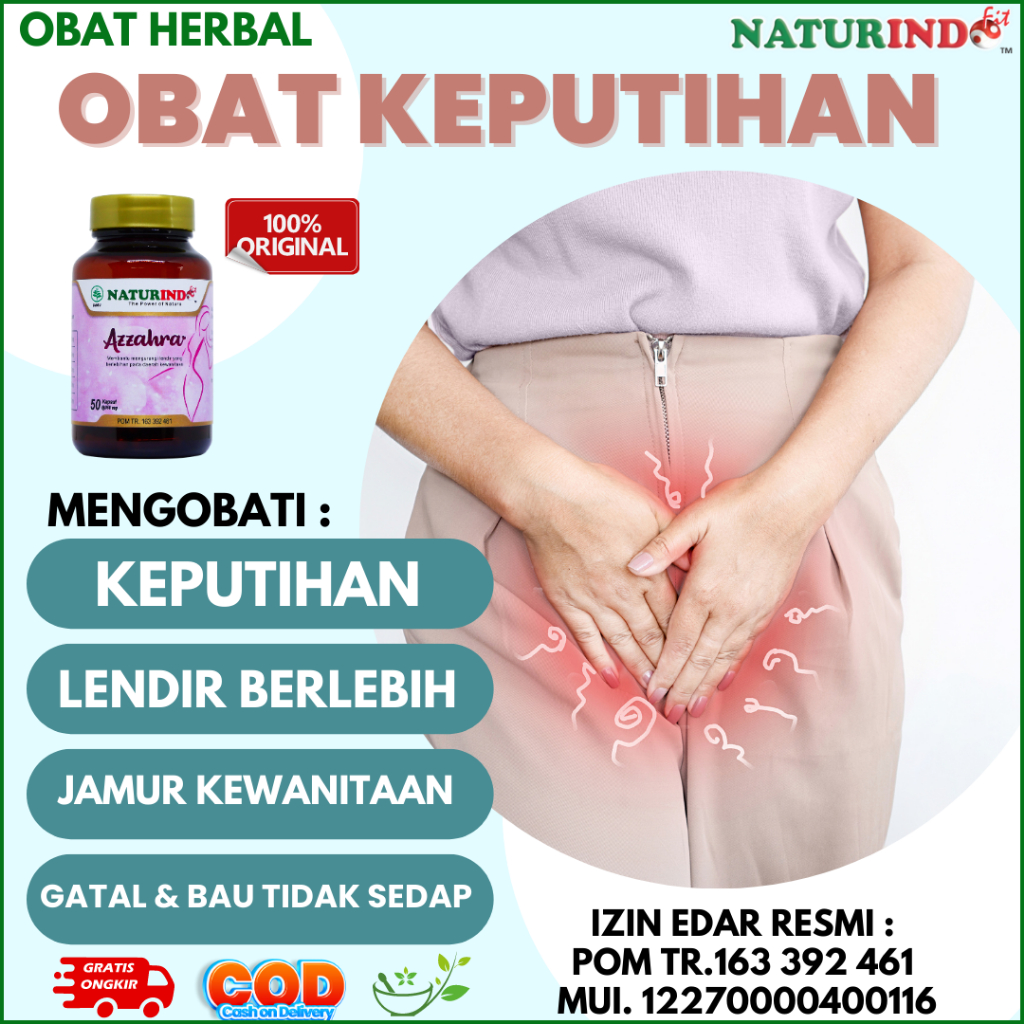 Jual Obat Keputihan Herbal Ampuh Gatal & Bau Tidak Sedap Perawat Organ ...