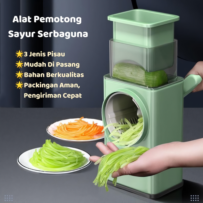 Jual Vegetable Slicer Machine Parutan Instant Alat Pemotong Sayuran ...