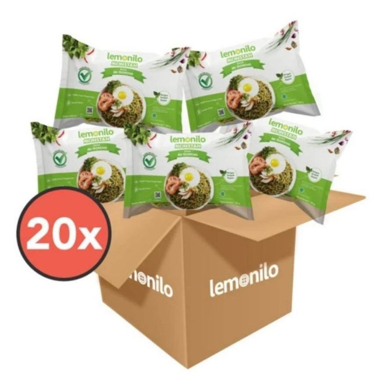 Jual Lemonilo Mi Goreng 1 Dus (20 pcs) | Shopee Indonesia