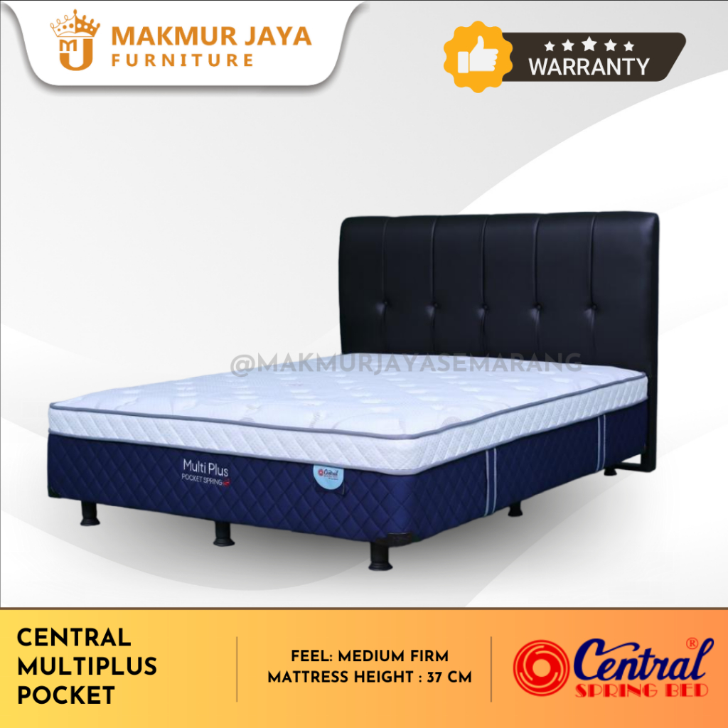 Jual KASUR CENTRAL DELUXE MULTIPLUS | SPRINGBED MULTIBED | Shopee Indonesia