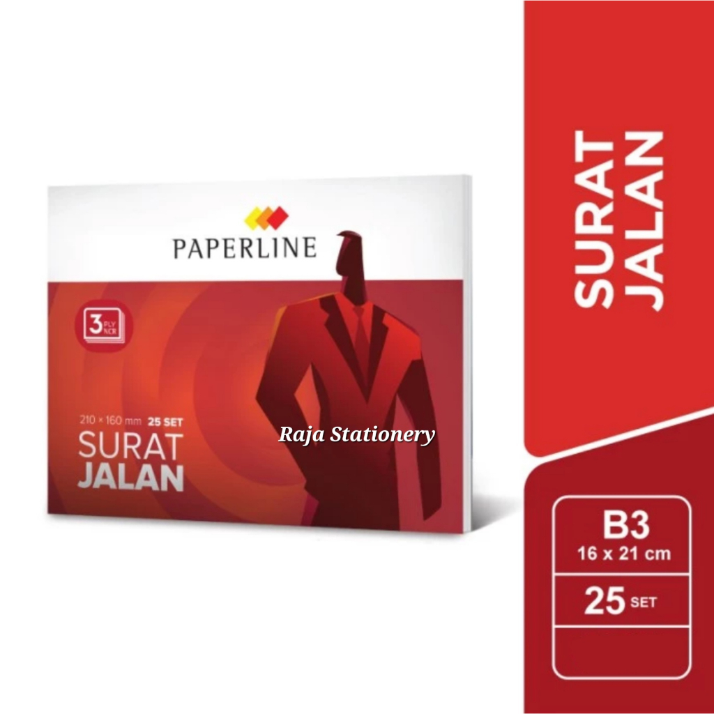 Jual Buku Nota Surat Jalan Paperline 3 PLY 3 Rangkap BESAR | Shopee ...