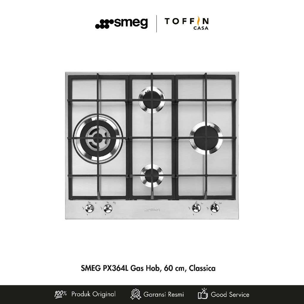 Jual Hob, 60cm, Gas, Classica Stainless Steel PX364L | Shopee Indonesia