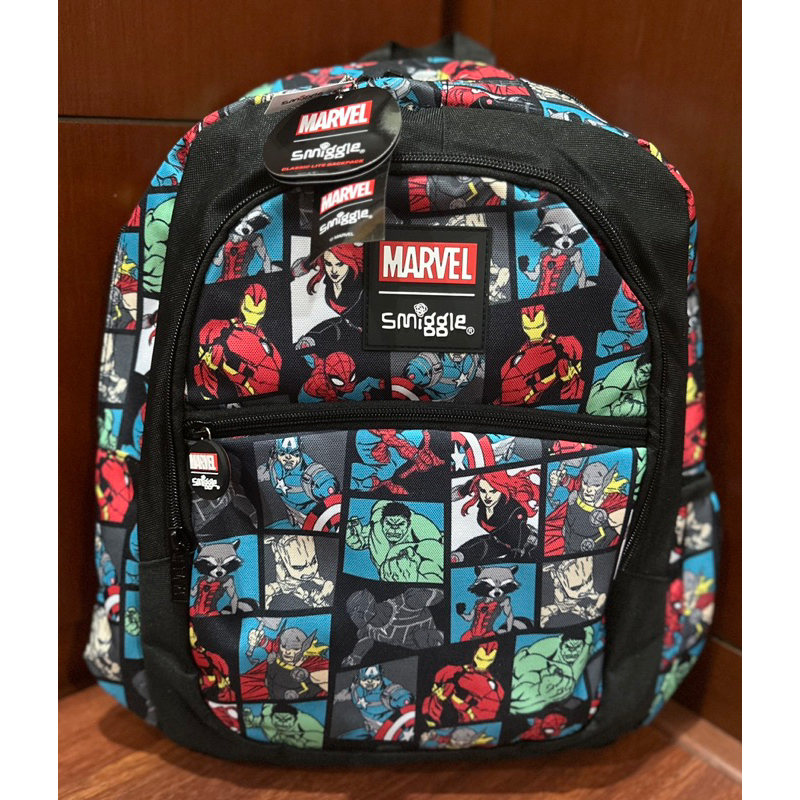Jual Smiggle Marvel Classic Backpack Original | Shopee Indonesia