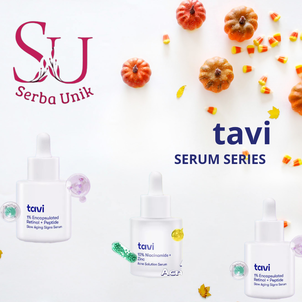 Jual Tavi Niacinamide Acne | Retinol Slow Aging | Squalane Moisture ...
