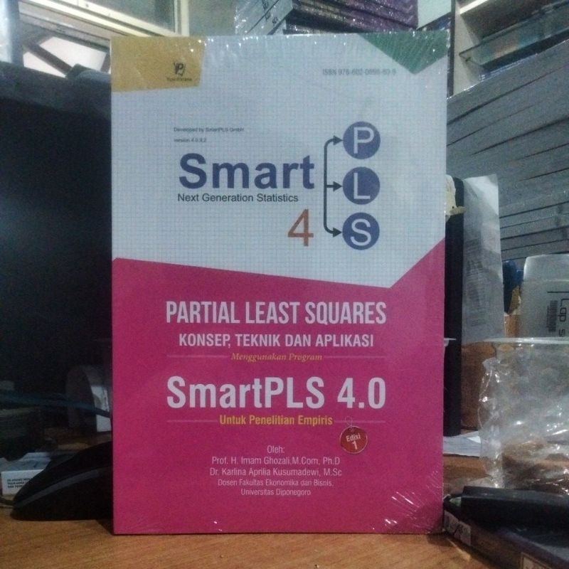 Jual Terbaru Buku Smart PLS Next Generation Statistics Partial least squares konsep, teknik dan ...