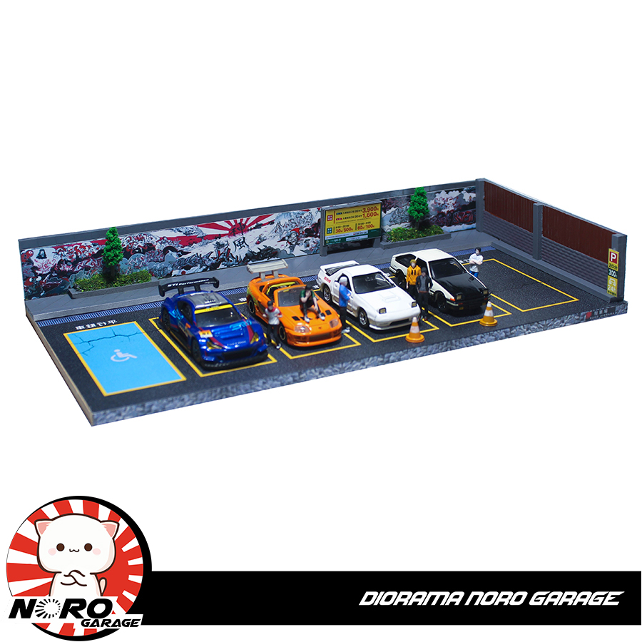 Jual Diorama Parkir Tokyo Perpendicular Parking. Skala 1:64 | Shopee ...