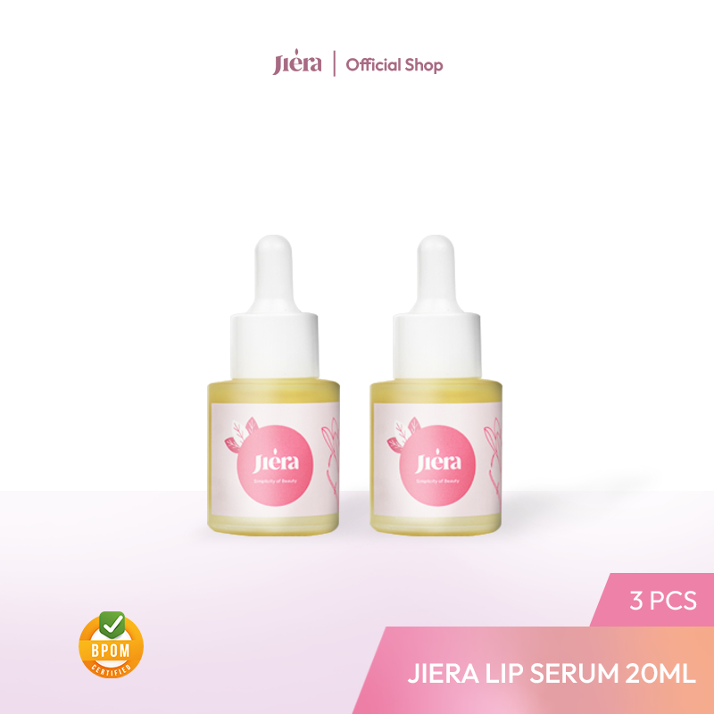 Jual [Bundling] JIERA Natural Lip Serum 20ml - 2pcs - Jiera Official ...