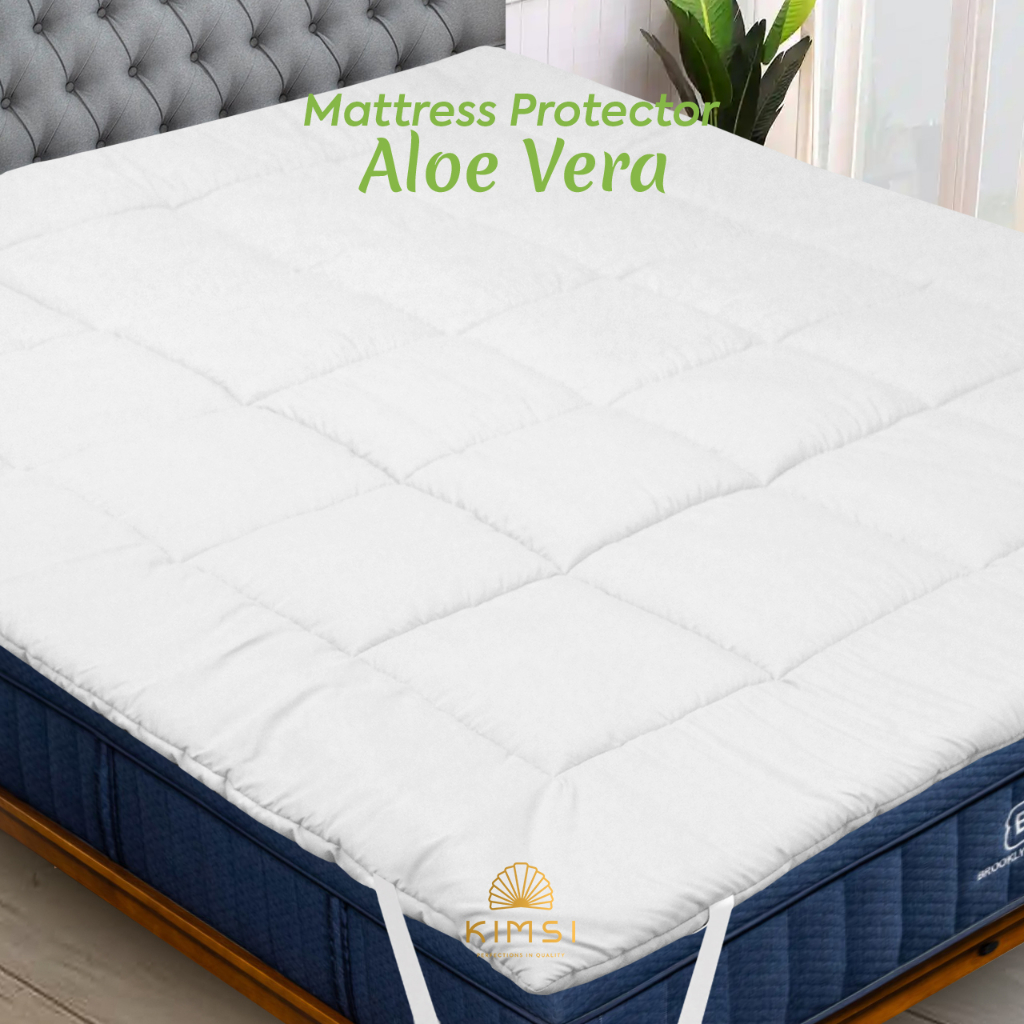 Matras Silikon Mattress Protector Aloevera Ukuran 90x200 / 100x200 ...