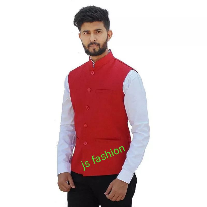 Jual vest Pakistan/vest muslim/rompi Pakistan pria bahan jas/vest ...