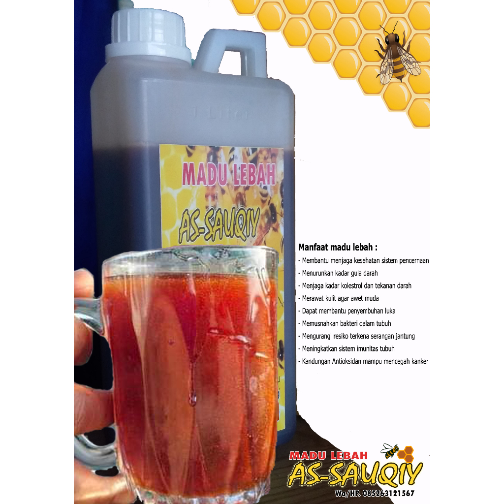 Jual Madu Lebah AS-Sauqiy dari Hutan Akasia Riau Asli 100% | Shopee ...
