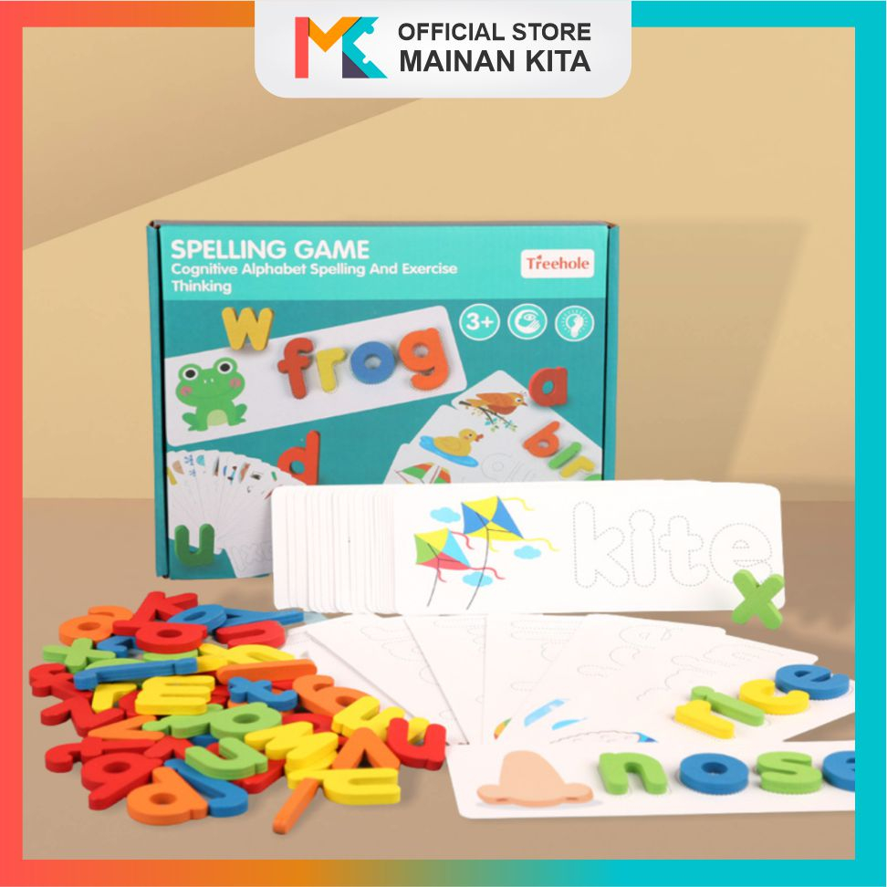 Jual MK113 Mainan Edukasi Anak Spelling Puzzle Game | Mainan Edukasi ...