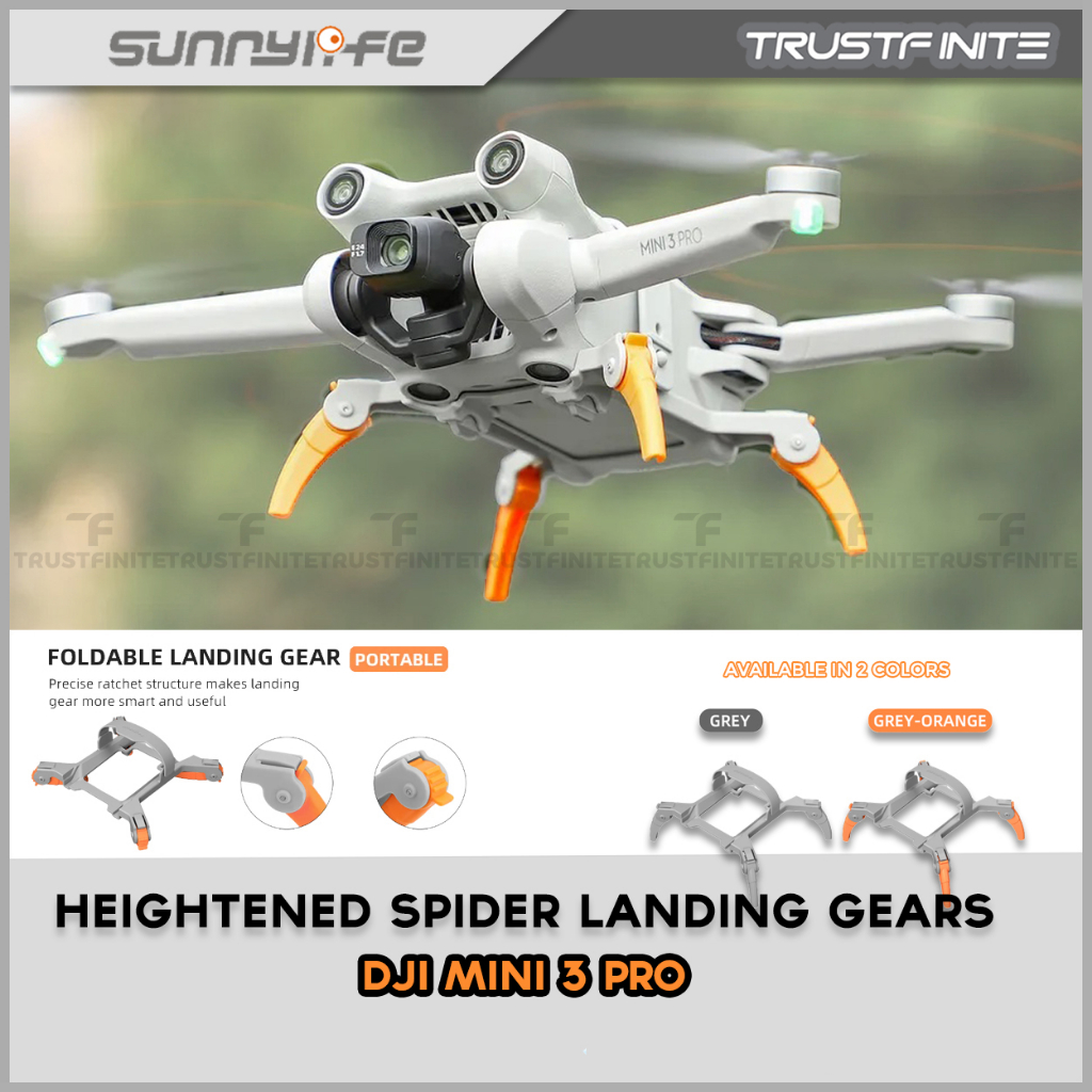 Jual Sunnylife Spider Landing Gear Extension Support Leg DJI Mini 3 Pro ...