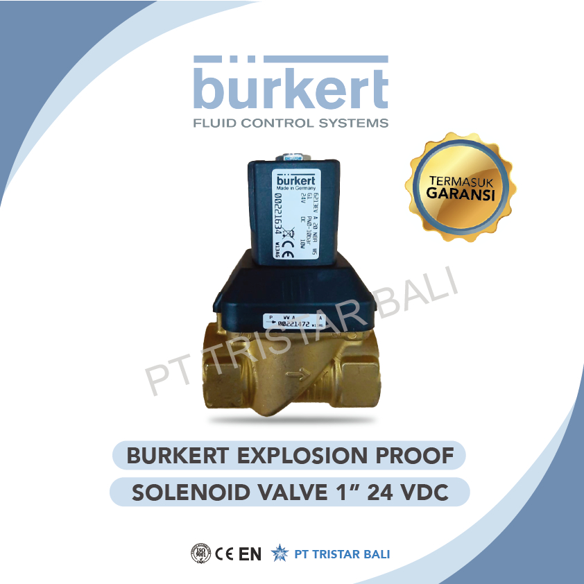 Jual Burkert Explosion Proof Solenoid Valve 1 inch 24VDC | Shopee Indonesia
