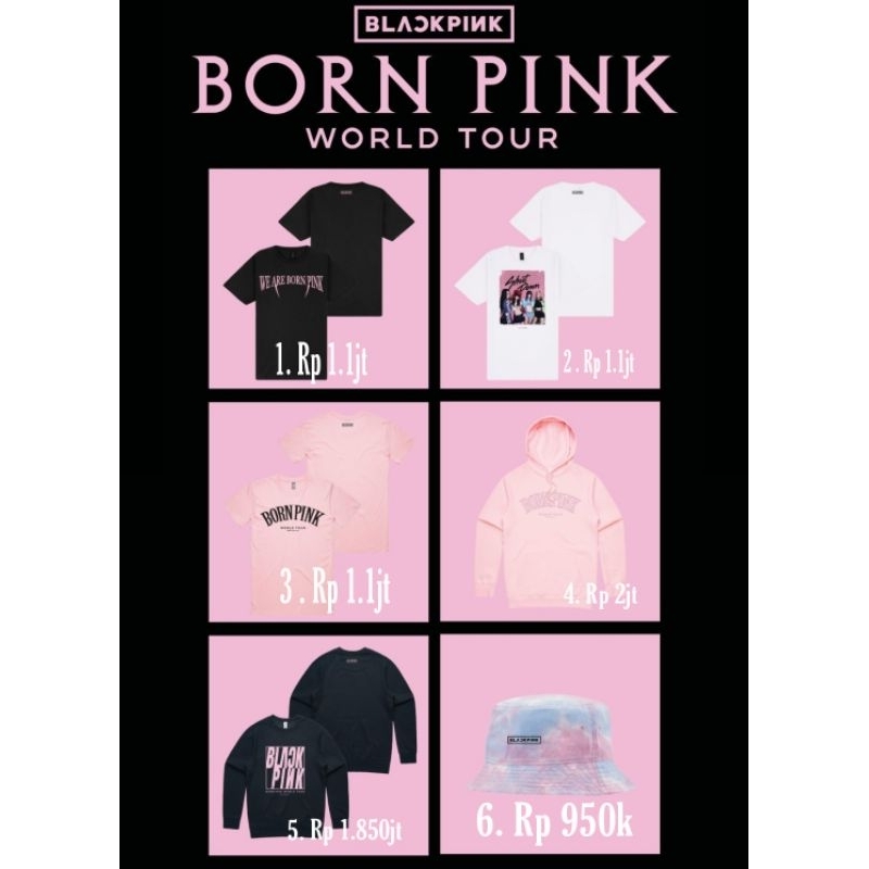 Jual BLACKPINK BORN PINK TOUR AUSTRALIA MERCH | Shopee Indonesia