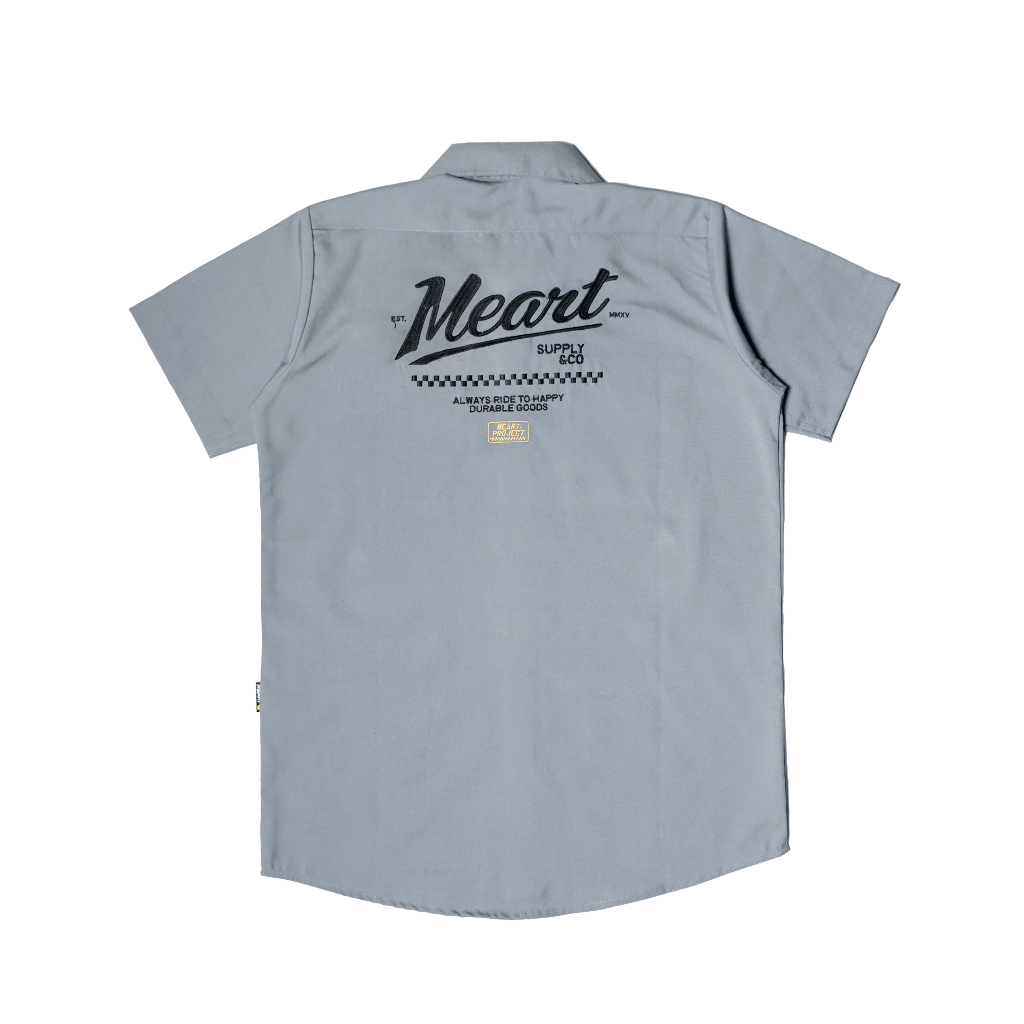 Jual MEART - Workshirt "Good Leader" Kemeja Kerja Kemeja Motor | Shopee ...