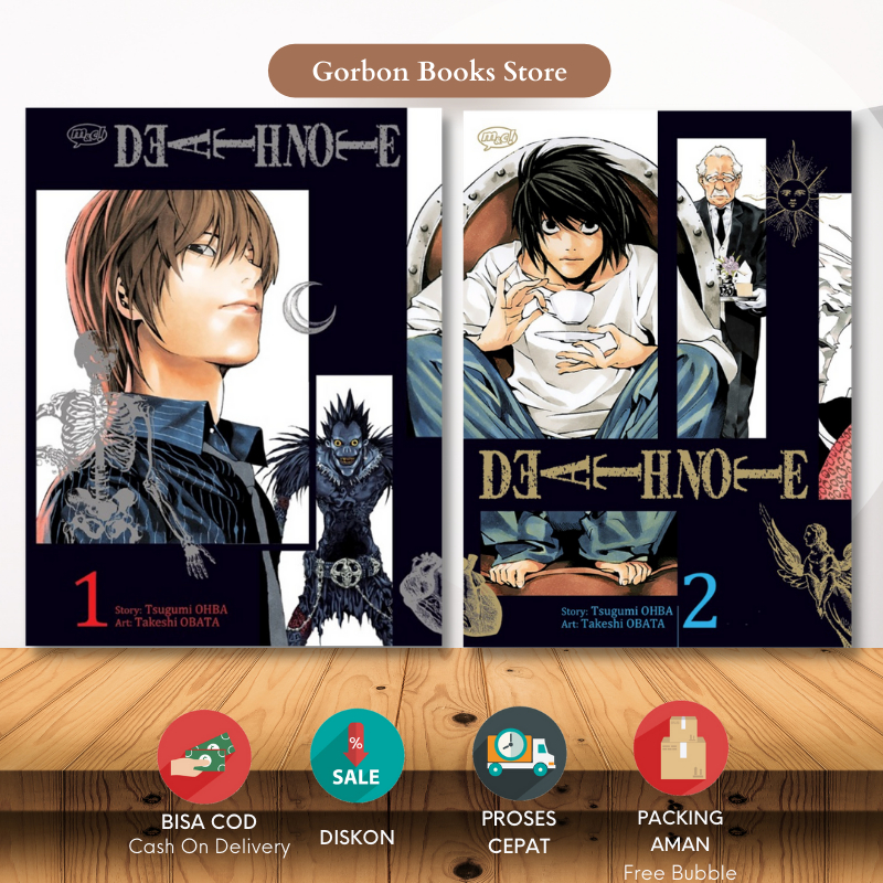 Jual Seri Komik Death Note - New Edition 1 & 2 (Ohba Tsugumi) | Shopee Indonesia