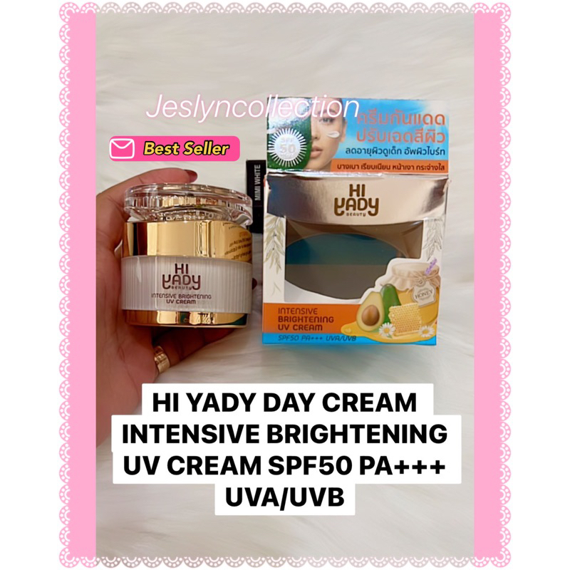 Jual HI YADY DAY CREAM SPF50 PA+++ UVA/UVB | Shopee Indonesia