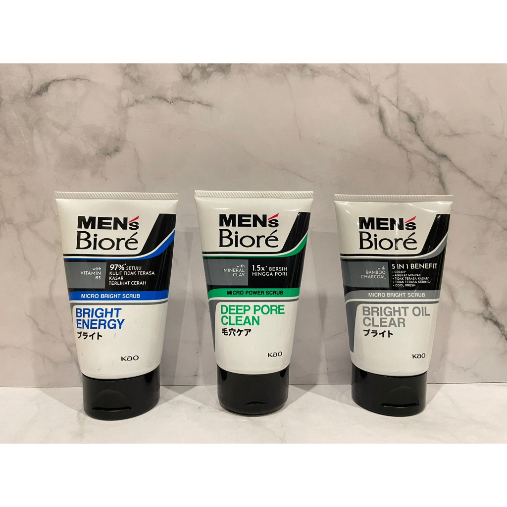 Jual Biore Men's Facial Wash Series | 100g | Shopee Indonesia