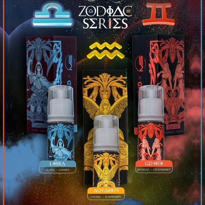 Jual FOOM ZODIAC AQUARIUS LYCHEE RASPBERRY 30ML 30MG | Shopee Indonesia