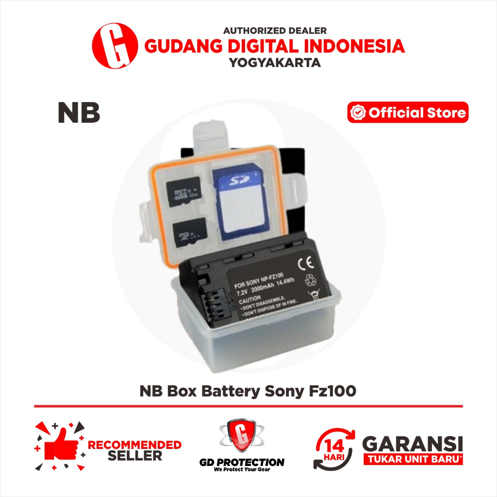 Jual Kotak tempat baterai battery batre kamera sony FZ100 +memory ...