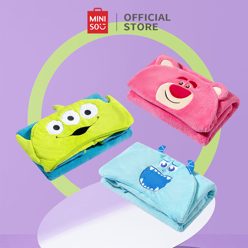 Jual MINISO Selimut Dengan Topi Lotso Blanket with Hat Toy Story ...