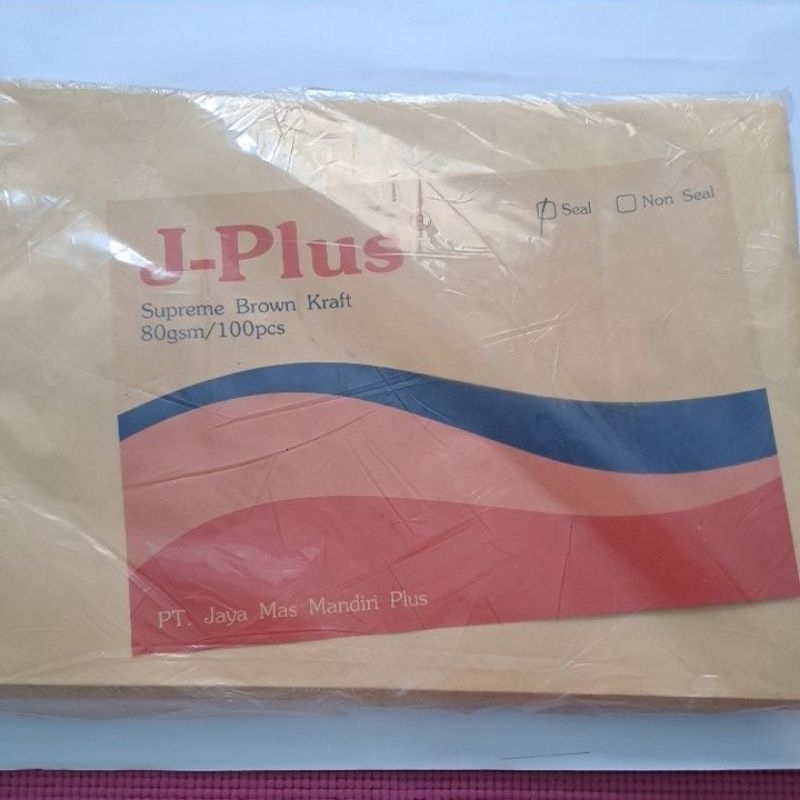 Jual Amplop Coklat Jplus Extra Folio | Shopee Indonesia